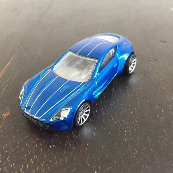 Toys | Blue Hot Wheel Sports Car Toy | Poshmark